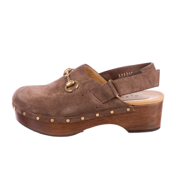 Gucci | Shoes | Gucci Amstel Clog Maple Brown 38us 8 | Poshmark